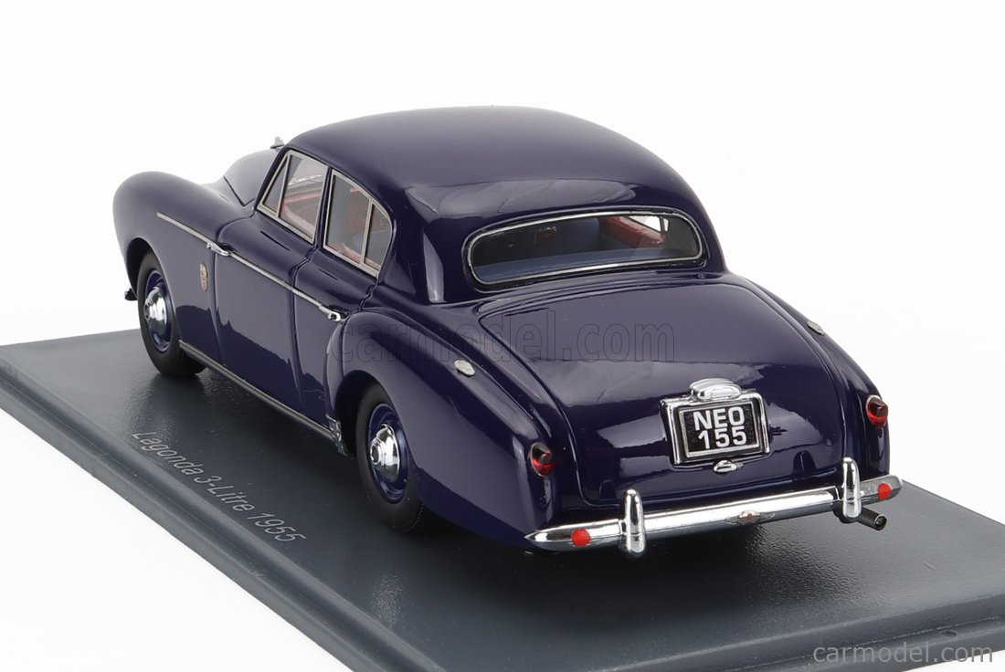 NEO SCALE MODELS NEO45155 Scale 1/43 | LAGONDA 3-LITRE 1955 BLUE VIOLET