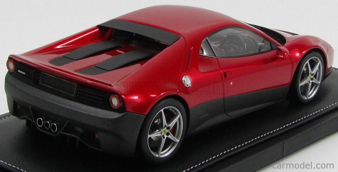 BBR-MODELS P1860 Scale 1/18 | FERRARI SP12 EC RHD 2012 RED MET MATT ...