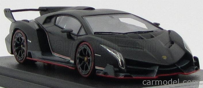LOOKSMART LS409F Scale 1/43 | LAMBORGHINI VENENO 2013 NEMESIS NERO - BLACK