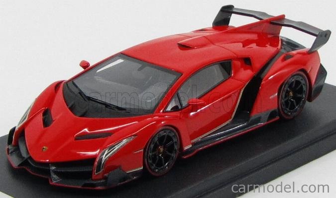 LOOKSMART LS409G Scale 1/43 | LAMBORGHINI VENENO 2013 ARANCIO ARGOS ...