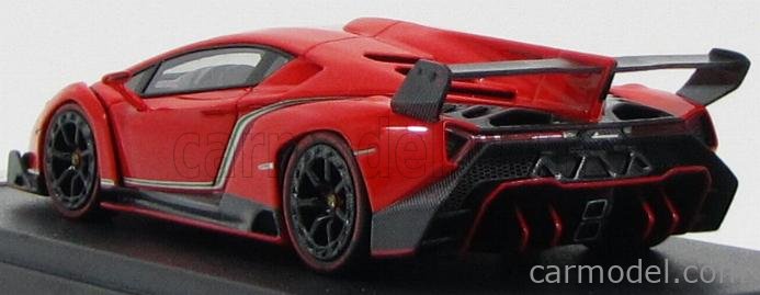 LOOKSMART LS409G Scale 1/43 | LAMBORGHINI VENENO 2013 ARANCIO ARGOS ...