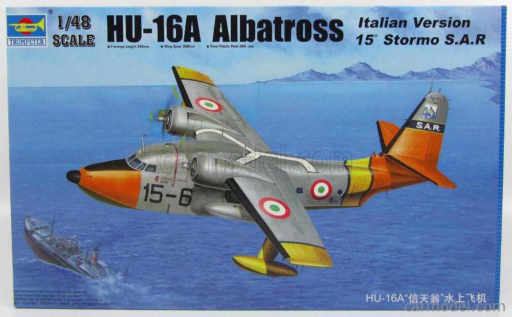 TRUMPETER 02821-KIT Echelle 1/48 | GRUMMAN HU-16A ALBATROSS 1947 - 15th ...
