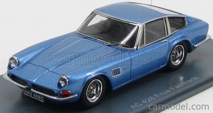 NEO SCALE MODELS NEO45022 Scale 1/43 | AC 428 FRUA FASTBACK 1967 LIGHT ...