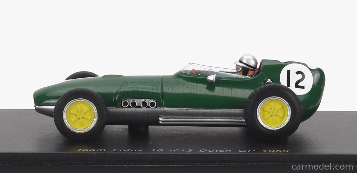 SPARK-MODEL S1837 Masstab: 1/43 | LOTUS F1 16 N 12 DUTCH GP 1959 INNES ...