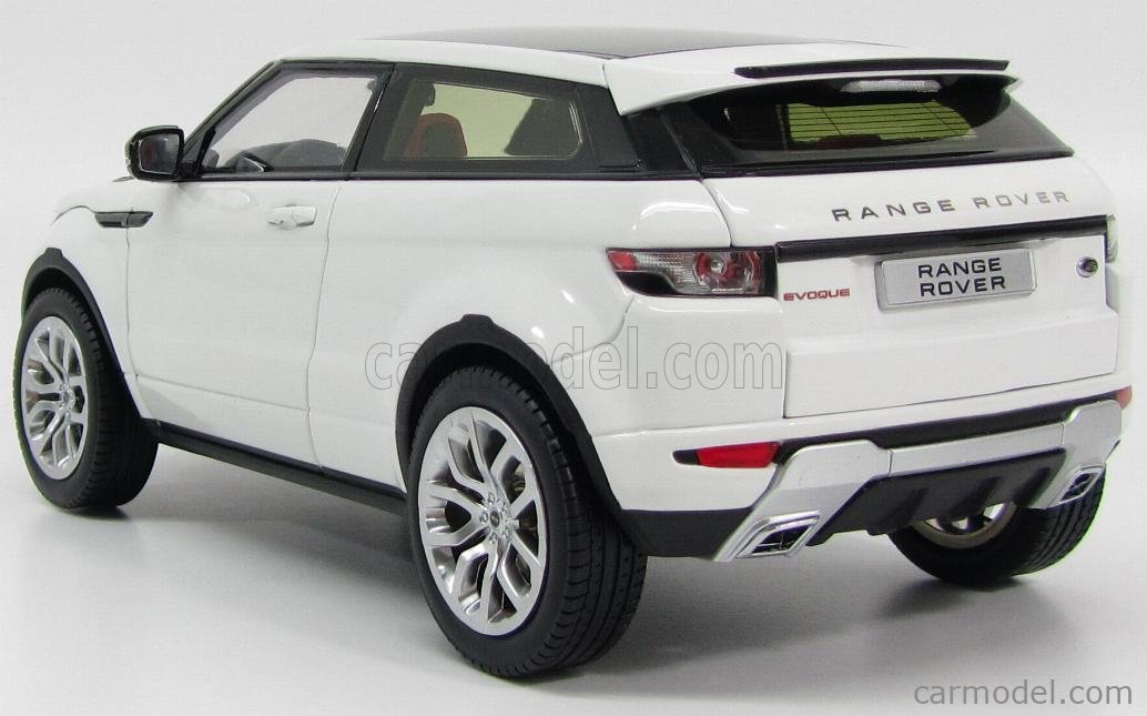 WELLY WE11003MBW Scale 1/18 | LAND ROVER RANGE EVOQUE 2-DOOR 2011 WHITE