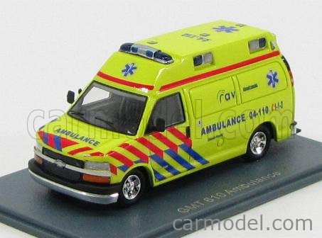 NEO SCALE MODELS NEO87365 Scale 1/87 | CHEVROLET GMT610 AMBULANCE RAV ...