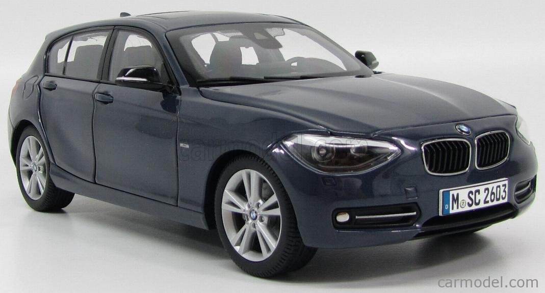 PARAGON-MODELS 0970059 Echelle 1/18 | BMW 1-SERIES 125i (F20) 2011 MIDNIGHT BLUE MET