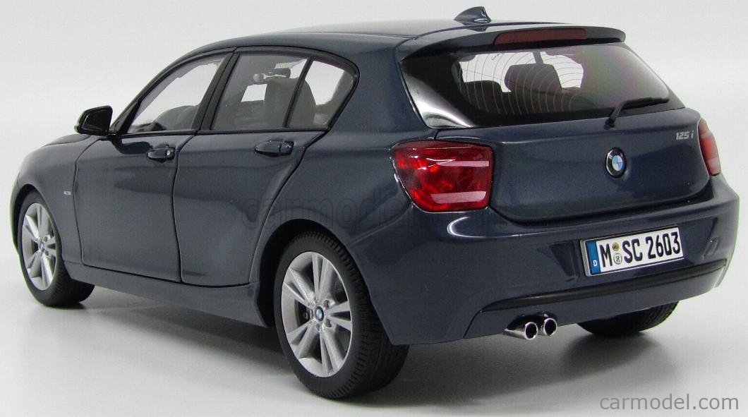 PARAGON-MODELS 0970059 Echelle 1/18 | BMW 1-SERIES 125i (F20) 2011 MIDNIGHT BLUE MET