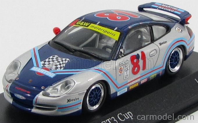 MINICHAMPS 400036981 Masstab: 1/43 | PORSCHE 911 996 GT3CUP TEAM G&W ...