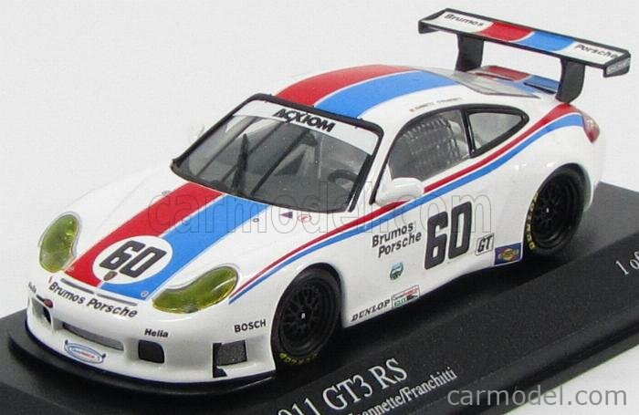 MINICHAMPS 400046960 Scale 1/43 | PORSCHE 911 996 GT3RS BRUMOS N 60 ...