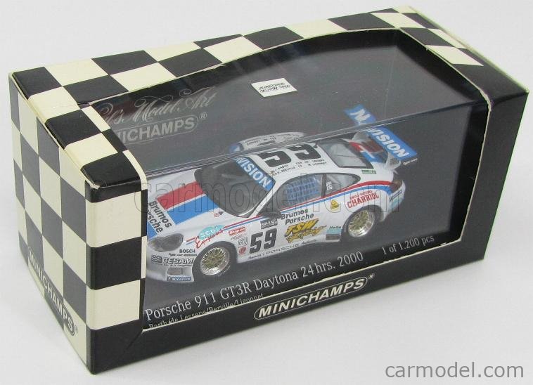MINICHAMPS 430006959 Scale 1/43 | PORSCHE 911 996 GT3R BRUMOS N 59 24h ...