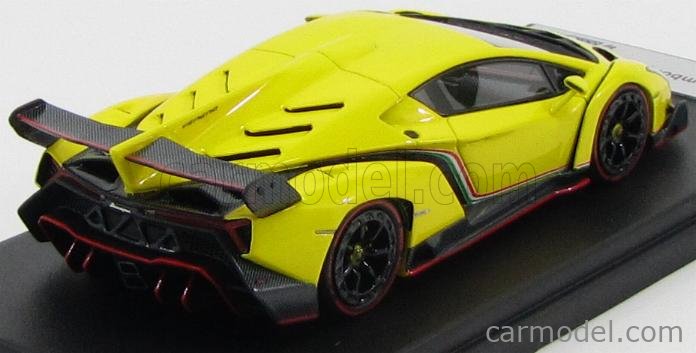 LOOKSMART LS409E Scale 1/43 | LAMBORGHINI VENENO 2013 GIALLO MAGGIO ...