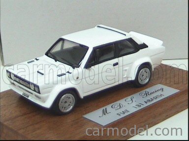 MDS RACING R32 Echelle 1/43 | FIAT 131 ABARTH ROAD CAR (STRADALE) WHITE