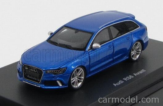 SPARK-MODEL 87S133 Scale 1/87 | AUDI A6 RS6 AVANT 2012 BLUE MET