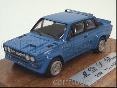 MDS RACING R41 Масштаб 1/43 | FIAT 131 ABARTH ROAD CAR (STRADALE) BLUE
