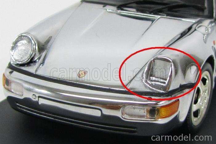 MINICHAMPS 66079 Scale 1/43 | PORSCHE 911 964 TURBO 1990 ( missing left ...