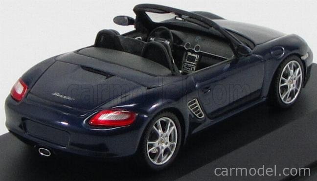 SCHUCO WAP02020315 Scale 1/43 | PORSCHE BOXSTER 987 SPIDER 2005 BLUE MET