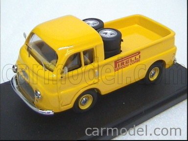 MDS RACING R83 Echelle 1/43 | FIAT 1100 T PICK-UP PIRELLI YELLOW
