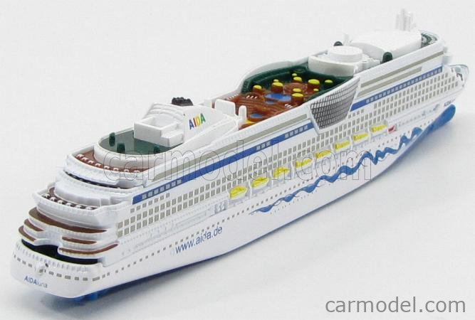 SIKU 1720 Escala 1/1400 | AIDA LUNA CRUISE SHIP - NAVE DA CROCIERA 2009 ...