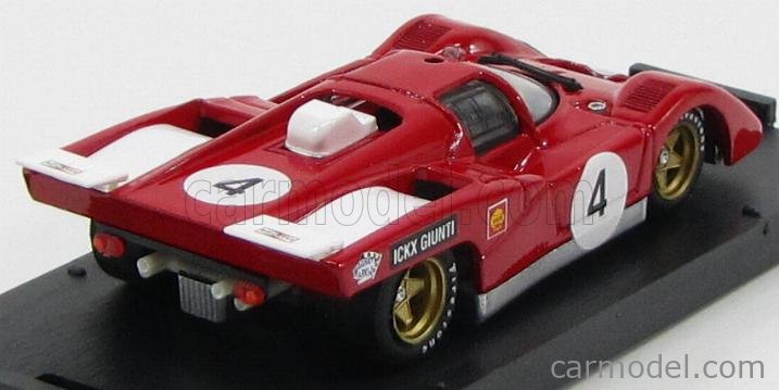 BRUMM R517 Escala 1/43 | FERRARI 512M N 4 WINNER 9h KYALAMI 1970 ICKX ...