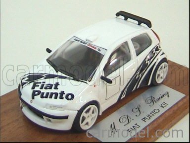 MDS RACING R29 Scale 1/43 | FIAT PUNTO KIT CAR PRESENTATION WHITE