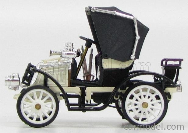 RIO-MODELS 31 Scala 1/43 | FIAT MODELLO 8CV 1901 WHITE BLACK