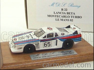MDS RACING R22 Scale 1/43 | LANCIA BETA MONTECARLO T. MARTINI LM 82 N ...