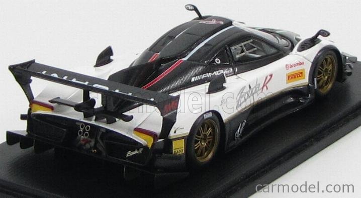 SPARK-MODEL S3562 Scale 1/43 | PAGANI ZONDA R EVO 2012 WHITE CARBON
