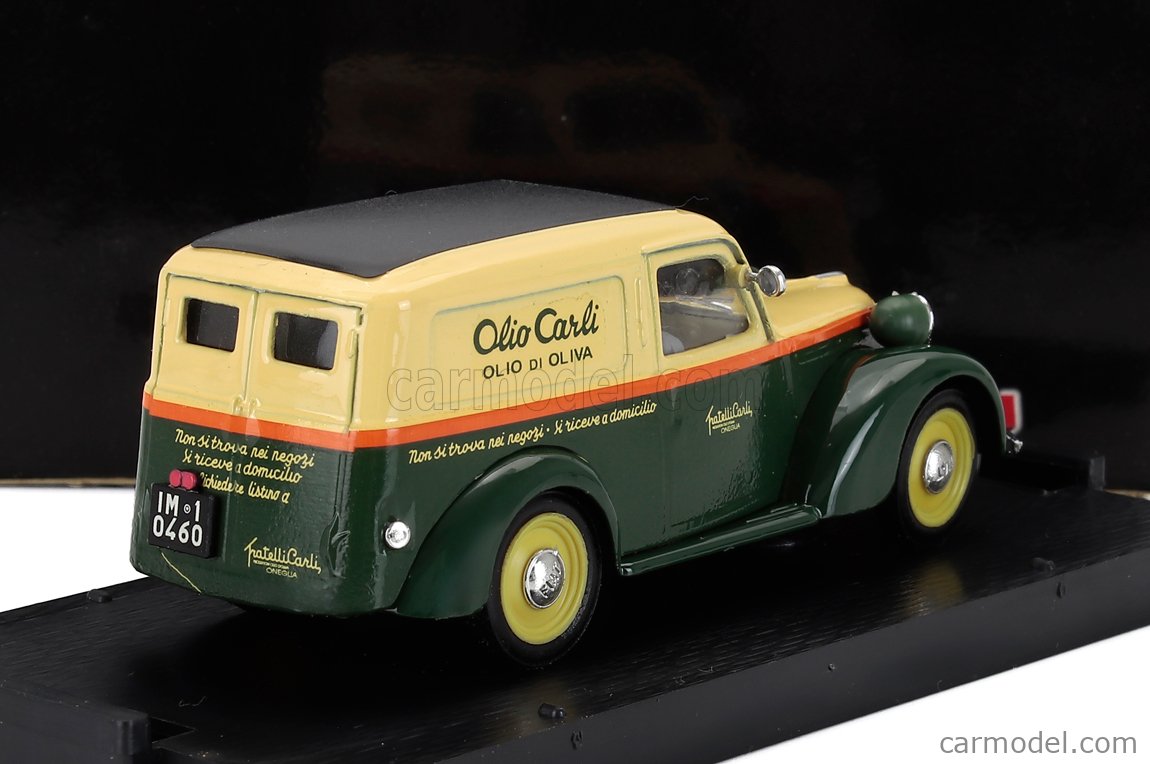 BRUMM R311-UPD Masstab: 1/43 | FIAT 1100E VAN FURGONE OLIO CARLI 1946 ...