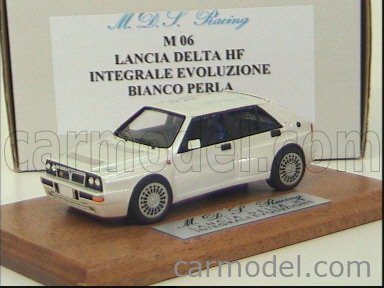 MDS RACING M06 Echelle 1/43 | LANCIA DELTA HF INTEGR. EVOLUZ. ROAD CAR ...