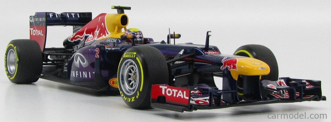 MINICHAMPS 110130072 Masstab: 1/18 | RED BULL F1 RB9 N 2 SHOWCAR 2013 ...