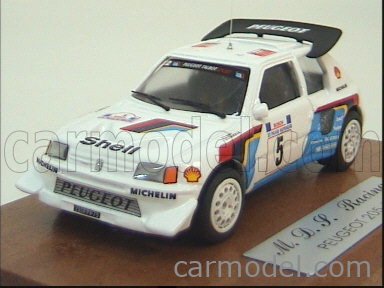 MDS RACING R11 Scale 1/43 | PEUGEOT 205 T.16 RALLY ACROPOLIS 86 N 5 WHITE