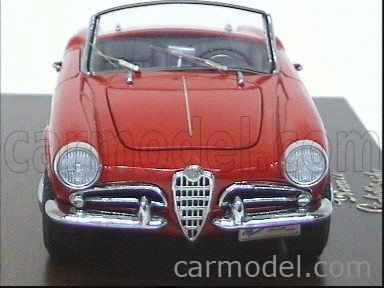 MDS RACING MAXI13 Scale 1/18 | ALFA ROMEO GIULIETTA SPIDER 1956 RED