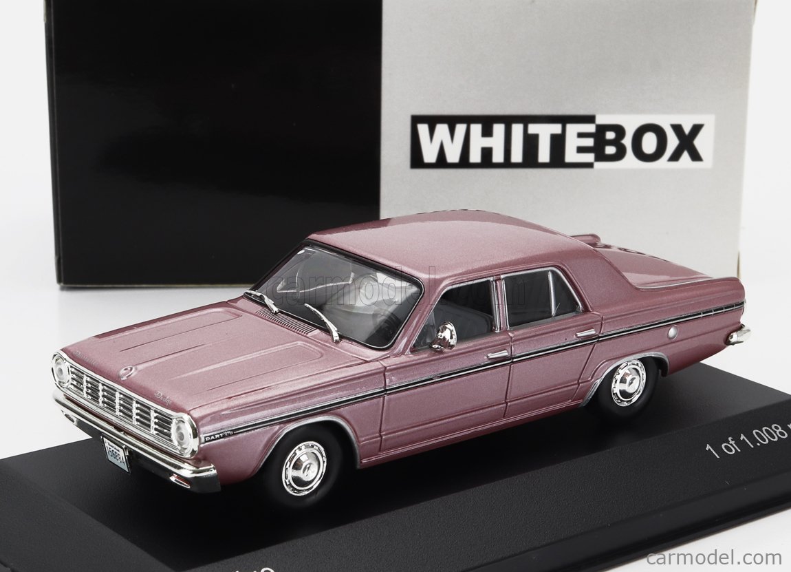 WHITEBOX WHI186643 Scale 1/43 | DODGE DART 4-DOOR 1966 LIGHT VIOLET MET