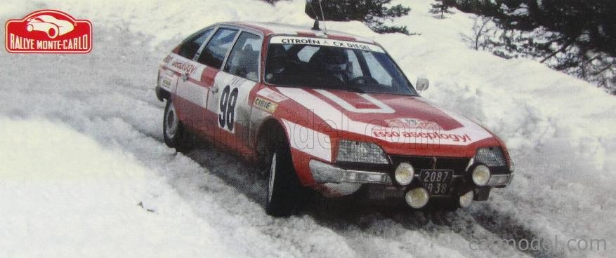 EDICOLA RAMCCOL063 Echelle 1/43 | CITROEN CX DIESEL N 98 RALLY ...