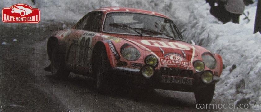 EDICOLA RAMCCOL106 Masstab: 1/43 | RENAULT ALPINE A110 1600S N 60 RALLY ...