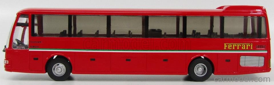 OLDCARS 06901 Scale 1/43 | IVECO FIAT 391 GT DOMINO AUTOBUS FERRARI CARROZZERIA ORLANDI 1986 RED