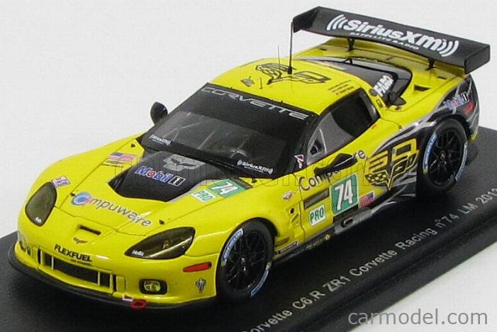SPARK-MODEL S3768 Scale 1/43 | CHEVROLET CORVETTE C6R ZR1 TEAM CORVETTE ...