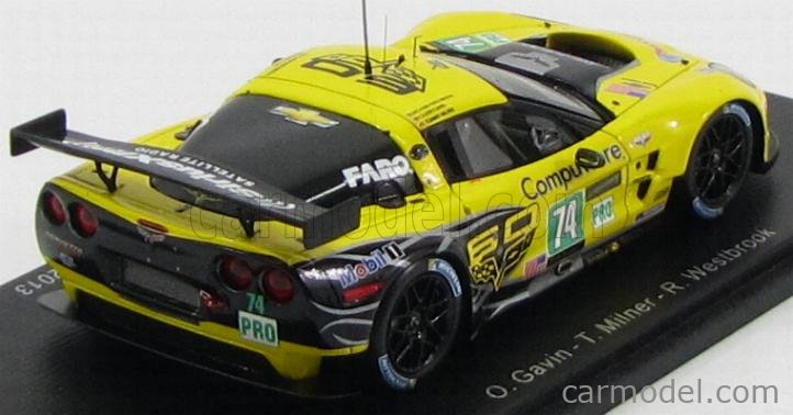 SPARK-MODEL S3768 Scale 1/43 | CHEVROLET CORVETTE C6R ZR1 TEAM CORVETTE ...