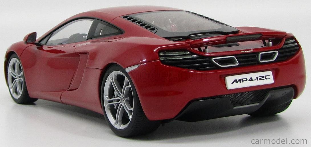 AUTOART 76008 Scale 1/18 | McLAREN MP4 12C ROADCAR 2011 RED METT