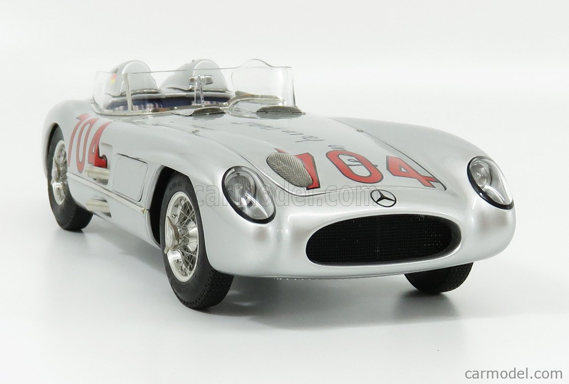 CMC M124 Scale 1/18 | MERCEDES BENZ 300SLR SPIDER N 704 MILLE MIGLIA ...