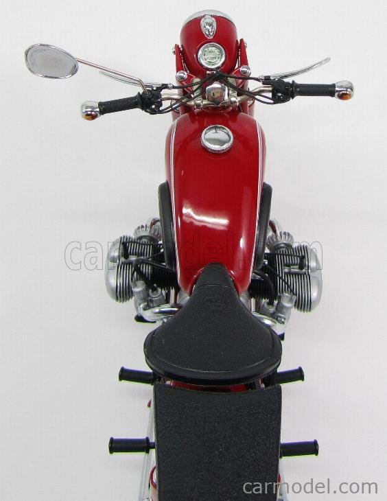 SCHUCO 06657 Scale 1/10 | BMW R69/S MIT TR500 1960 RED