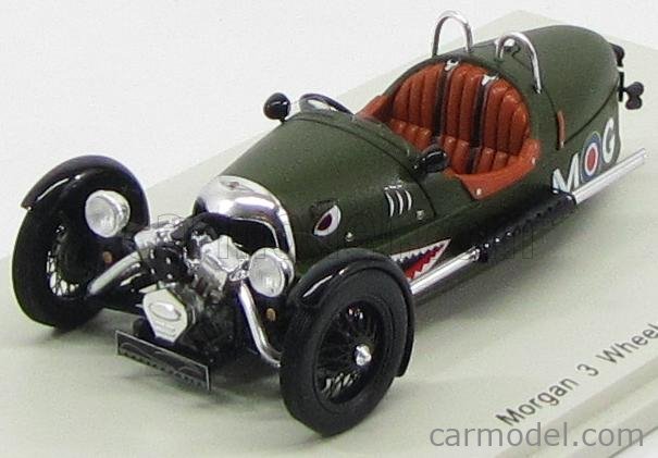 SPARK-MODEL S3147 Escala 1/43 | MORGAN 3 WHEELER 2012 MATT GREEN SPARK-MODEL S3147 Escala 1/43 | MORGAN 3 WHEELER 2012 MATT GREEN