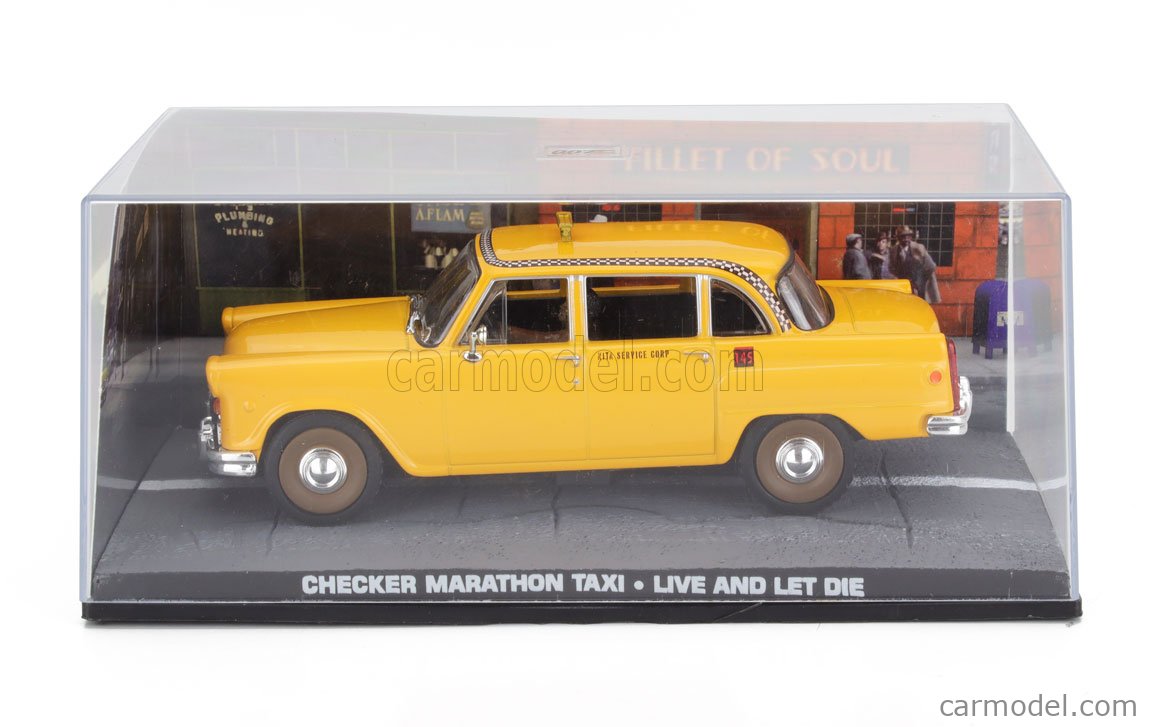 EDICOLA EAGBONDCOL018 Scale 1/43 | CHECKER MARATHON TAXI 1961 - 007 ...