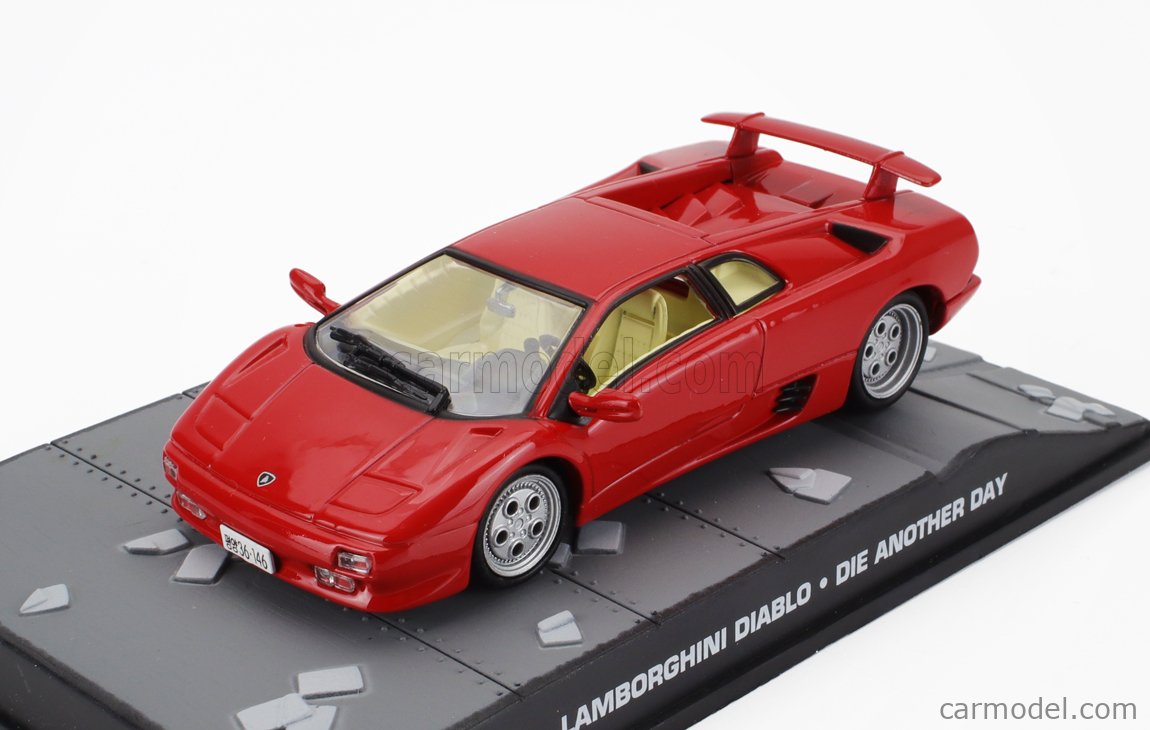 EDICOLA EAGBONDCOL053 Scale 1/43 | LAMBORGHINI DIABLO 1992 - 007 JAMES ...