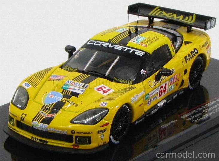 IXO-MODELS LMM154 Scale 1/43 | CHEVROLET CORVETTE C6-R N 64 24h LE MANS ...
