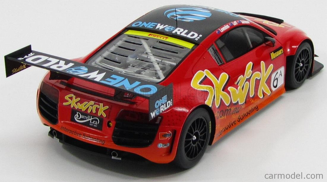 SPARK-MODEL 18AS005 Escala 1/18 | AUDI R8 LMS TEAM SKWIRK ONEWORLD BAR ...