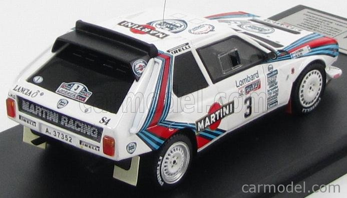 HPI-RACING HPI8636 Scale 1/43 | LANCIA DELTA S4 MARTINI N 3 2nd RALLY ...