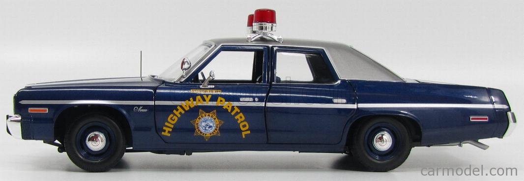 AUTOWORLD AMM1009/06 Scale 1/18 | DODGE MONACO NEVADA HIGHWAY PATROL ...