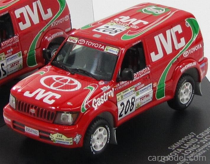 SKID SKM99067 Escala 1/43 | TOYOTA LAND CRUISER N 208 RALLY GRANADA ...